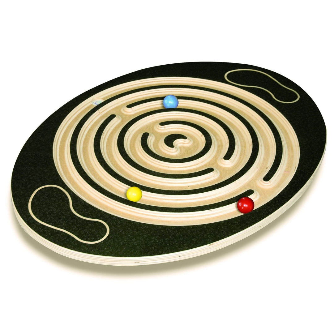 Wooden Labyrinth Balance Board – Montessori Coordination & Motor Skill ...