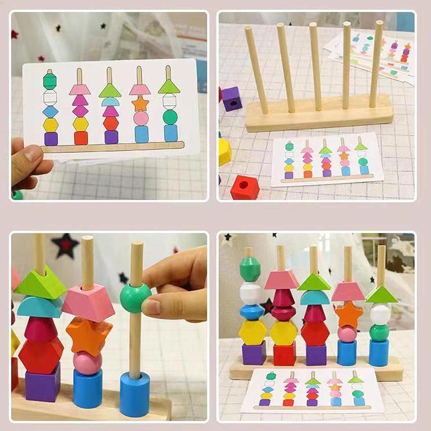 Matching Puzzle Blocks – Montessori Australia
