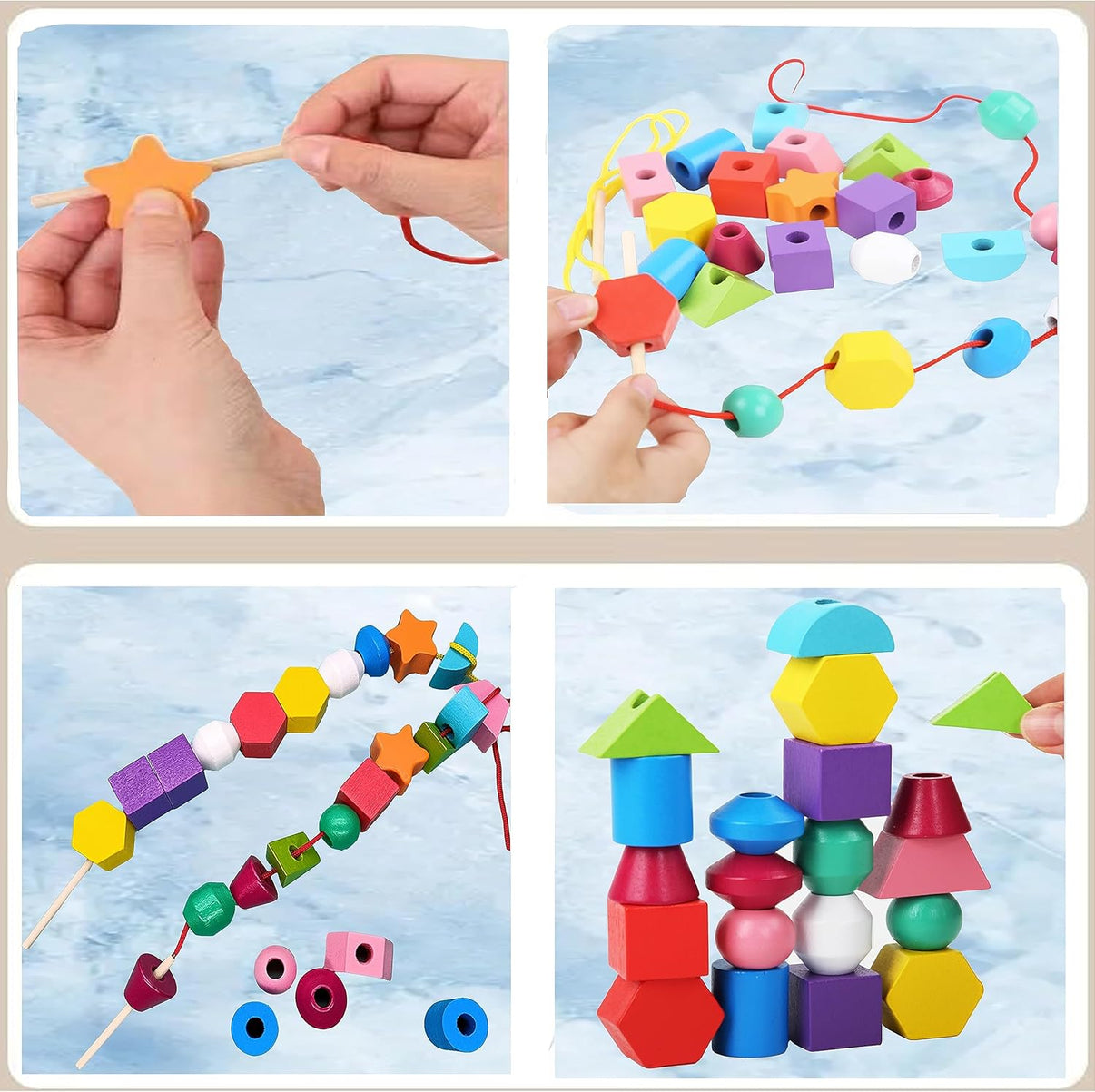 Matching Puzzle Blocks – Montessori Australia