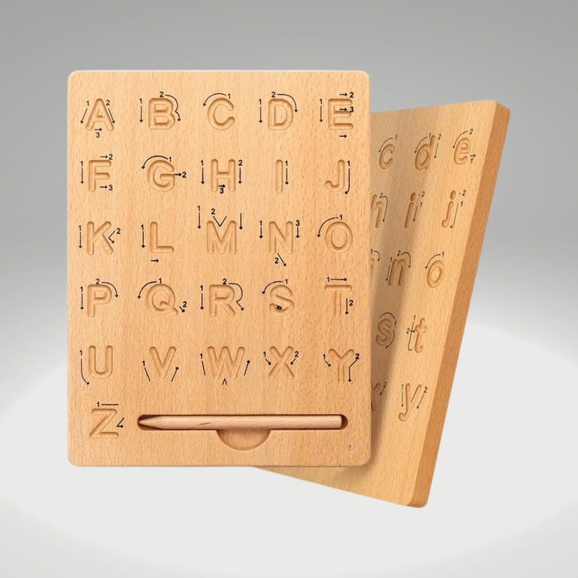 Wooden Alphabet Board – Montessori Australia