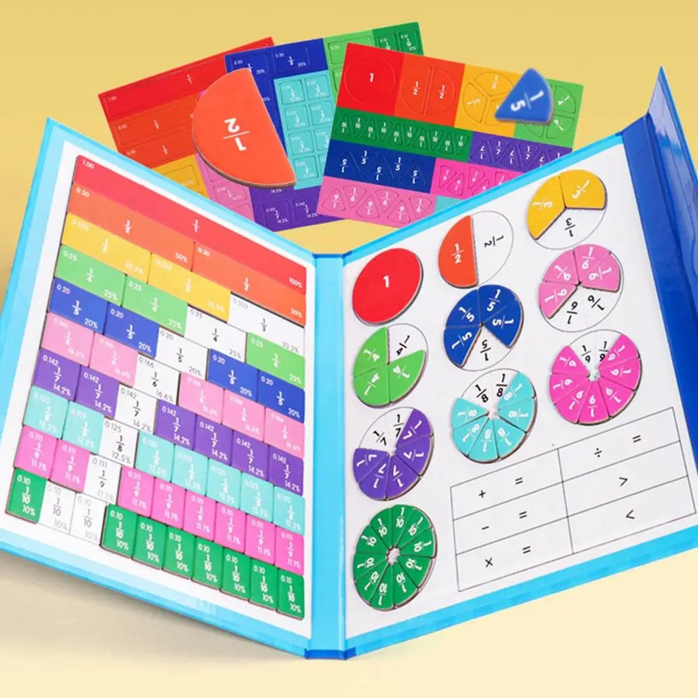 Magnetic Fraction Learning Set – Montessori Australia