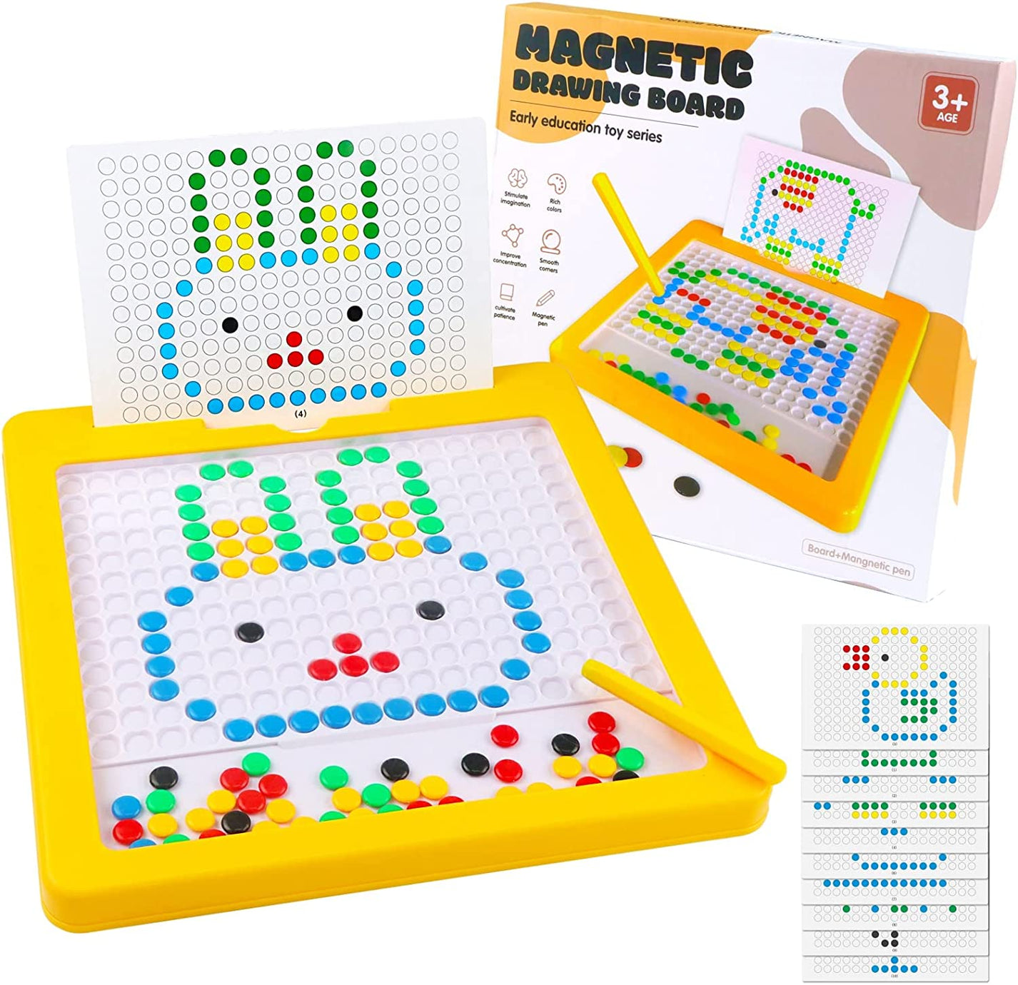 Montessori Magnetic Dots Board – Montessori Australia